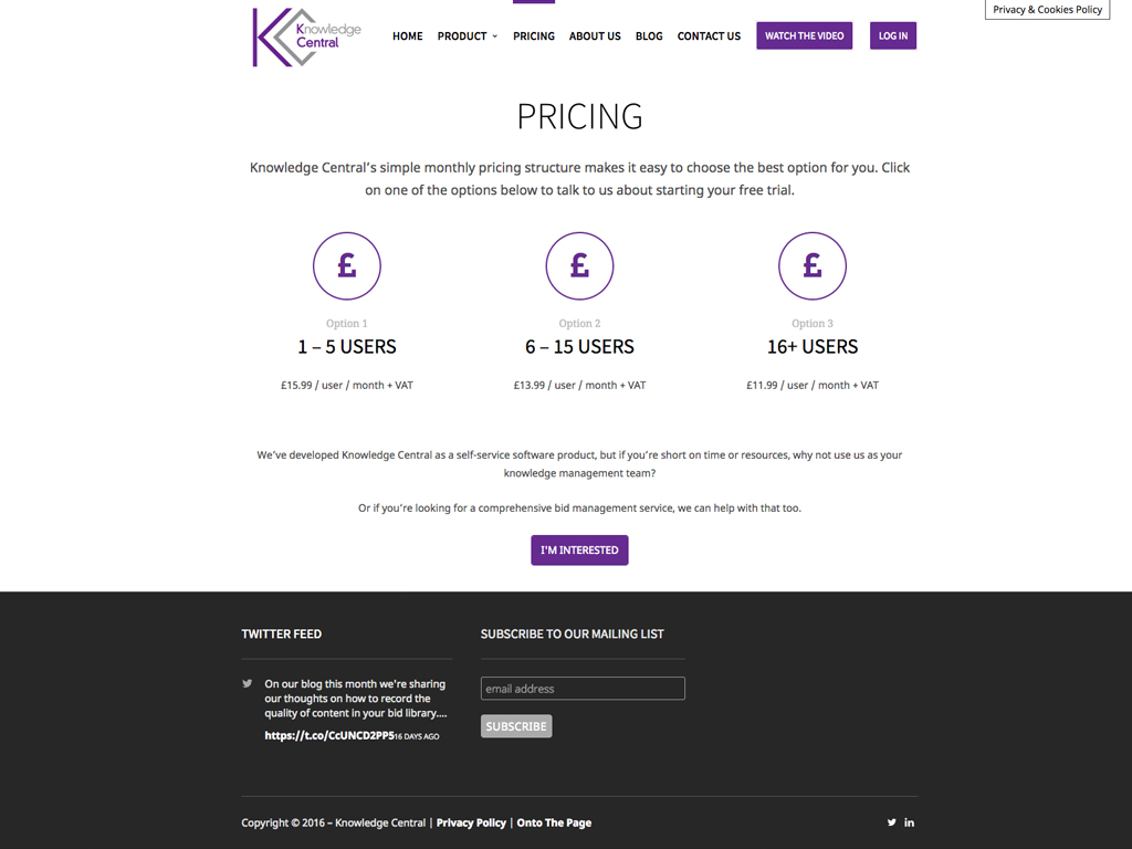 Web Design: Modern fully responsive and customer focussed