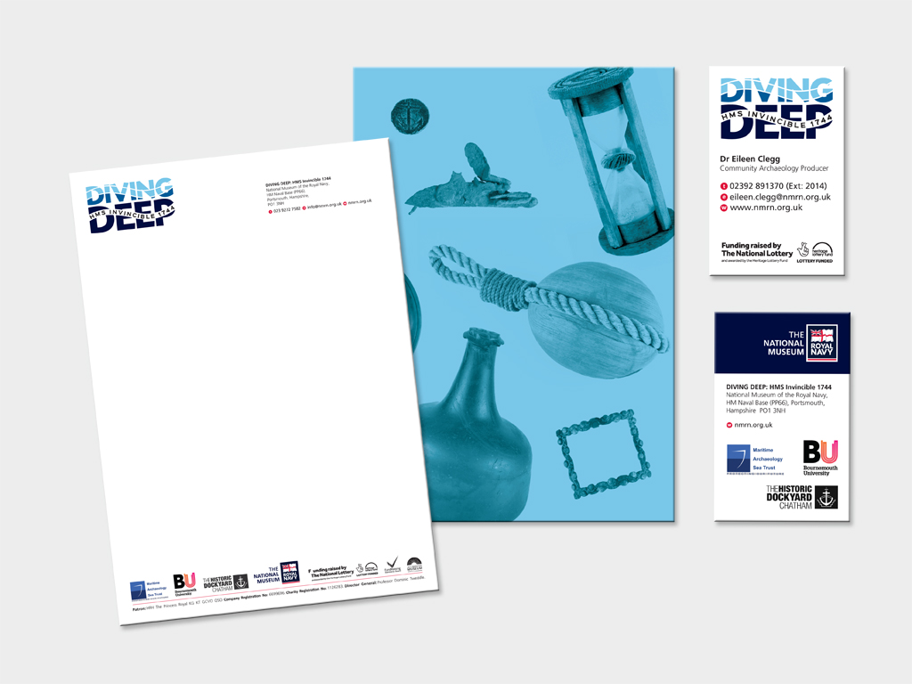 Diving Deep brand creation: by Sheffield-based, Genie Creative