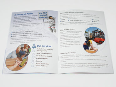 Brand creation for Apollo Distribution Solutions: Genie Creative, Sheffield